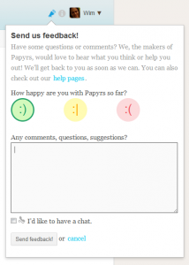 Redesigning the Feedback Dialog – Stunf